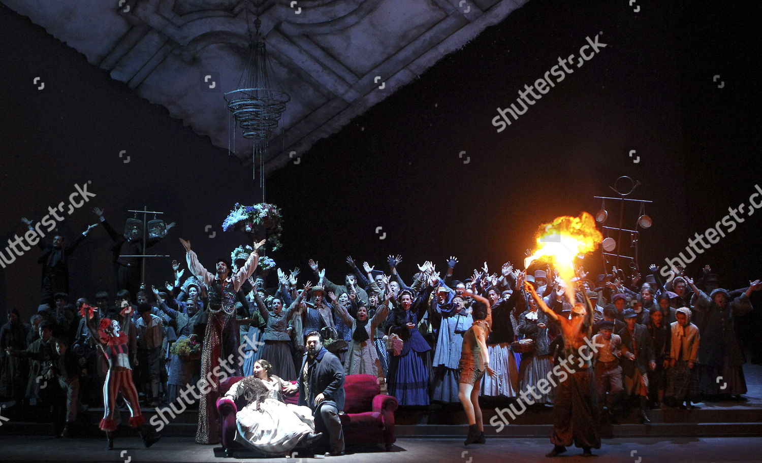 General View Actors Performing On Stage Editorial Stock Photo - Stock ...