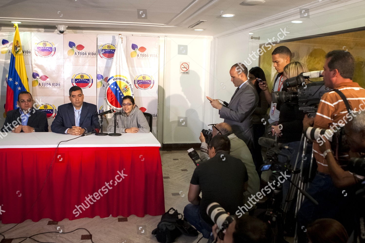 Venezuelan Journalist Nairobi Pinto R Who Editorial Stock Photo - Stock ...