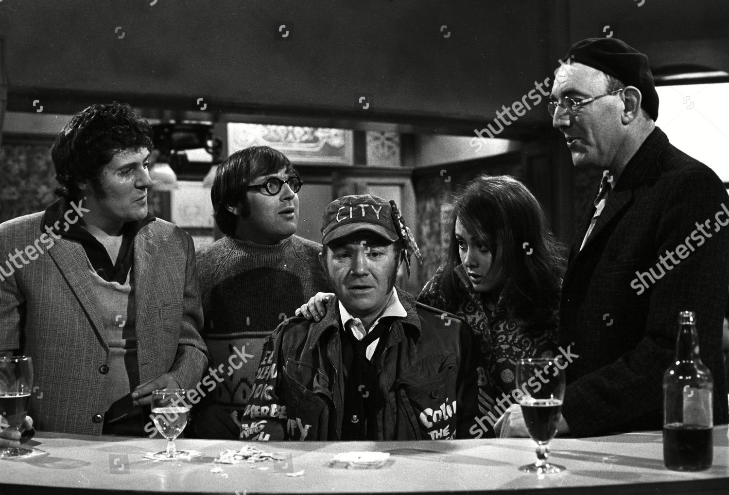 Dustbinmen Trevor Bannister Tim Wylton Graham Editorial Stock Photo ...