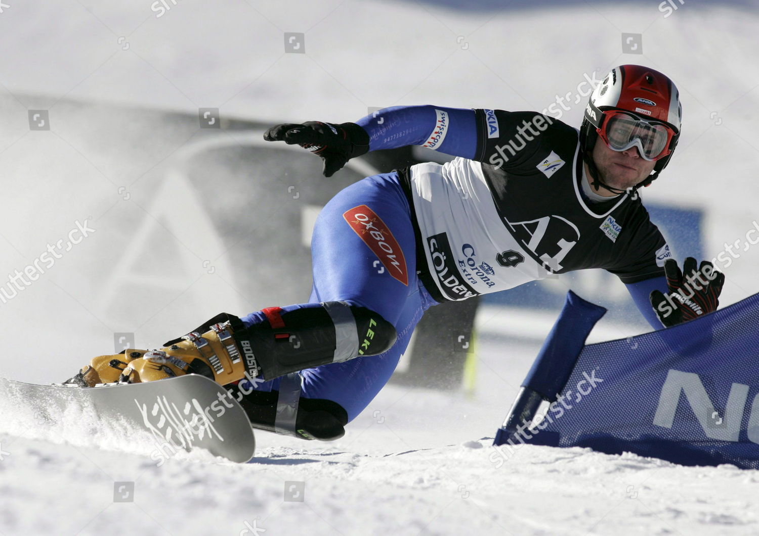 Der Schweizer Philipp Schoch Durchfahert Ein Editorial Stock Photo ...