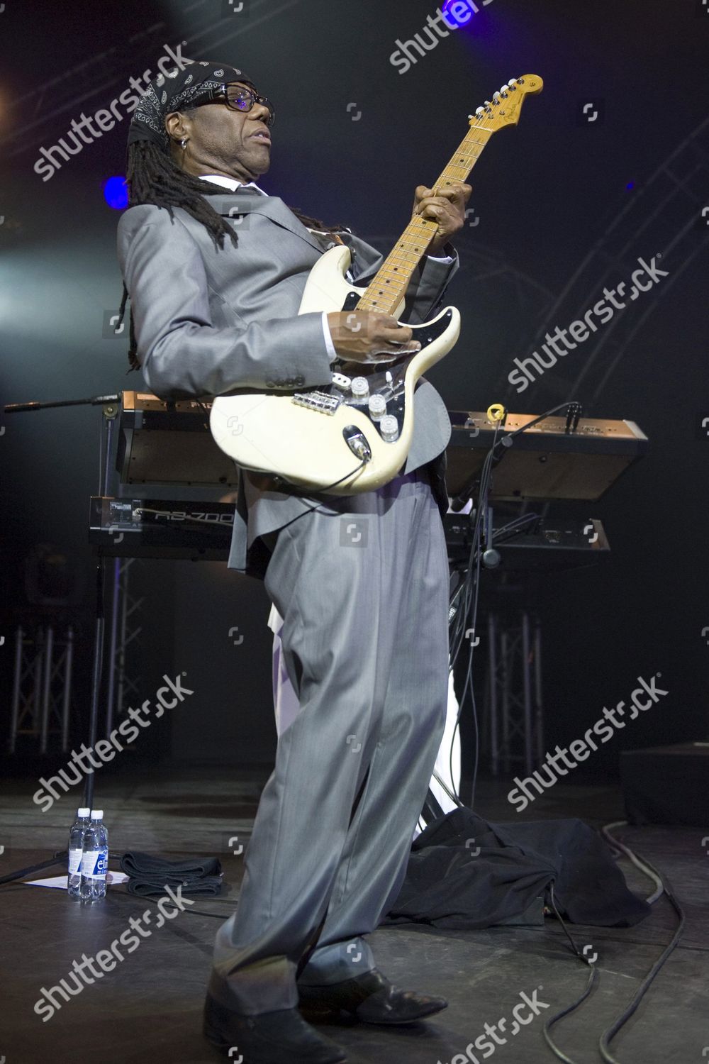 Us Guitarist Producer Nile Rodgers Performs Editorial Stock Photo ...