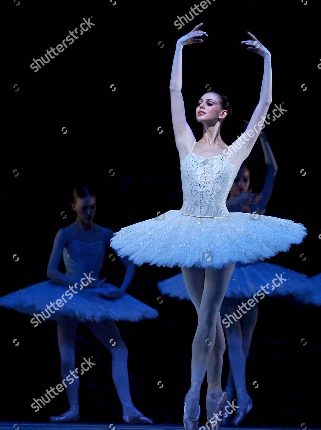 Russian Ballet Dancer Anastasia Matvienko Performs Editorial Stock ...
