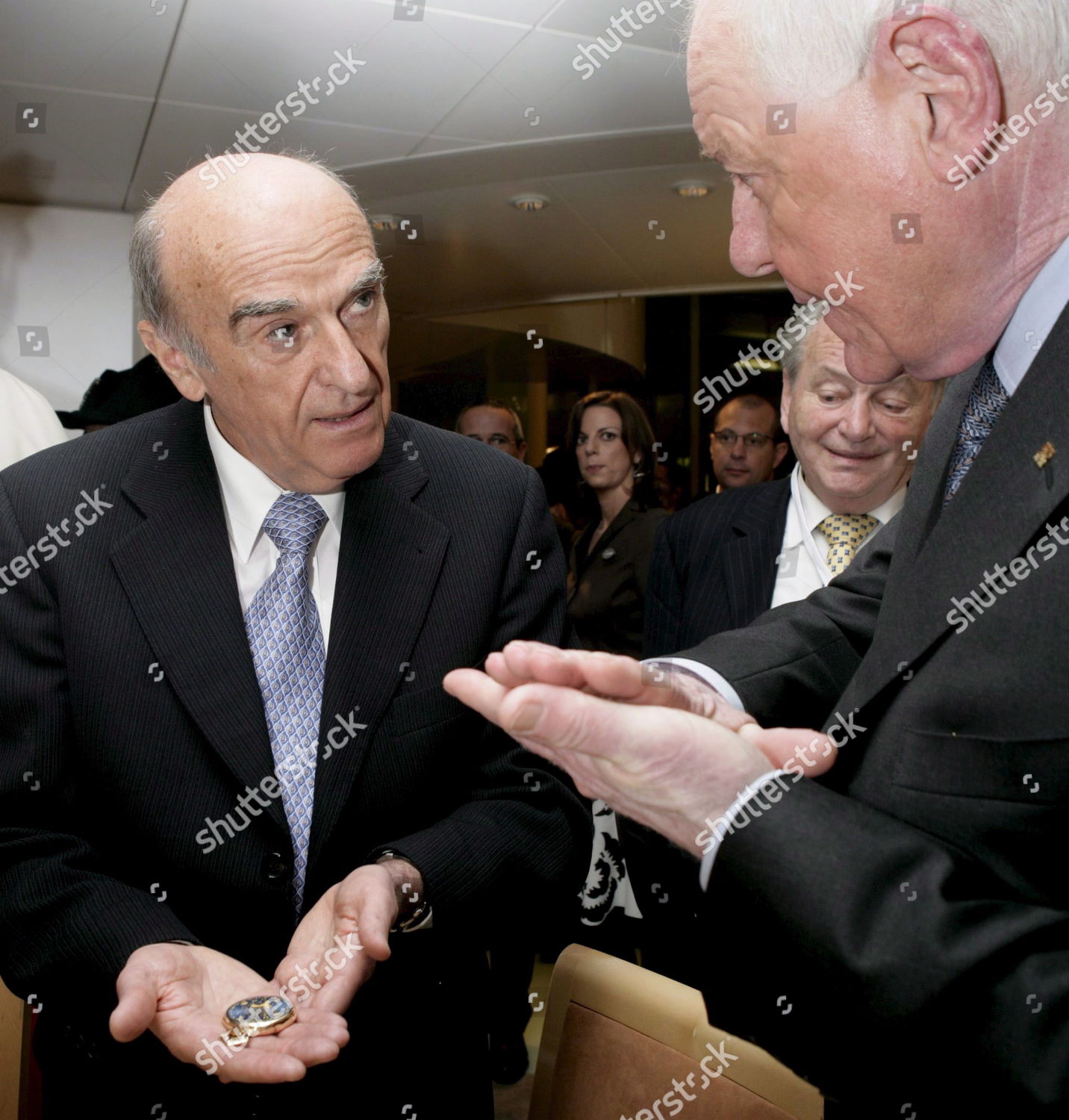 Swiss Federal Councillor Hans Rudolf Merz Editorial Stock Photo - Stock ...