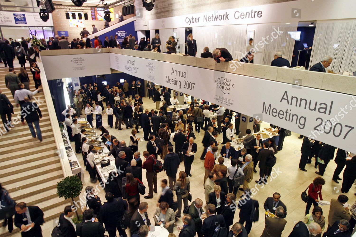 Forum Participants Being Catered During Opening Editorial Stock Photo ...