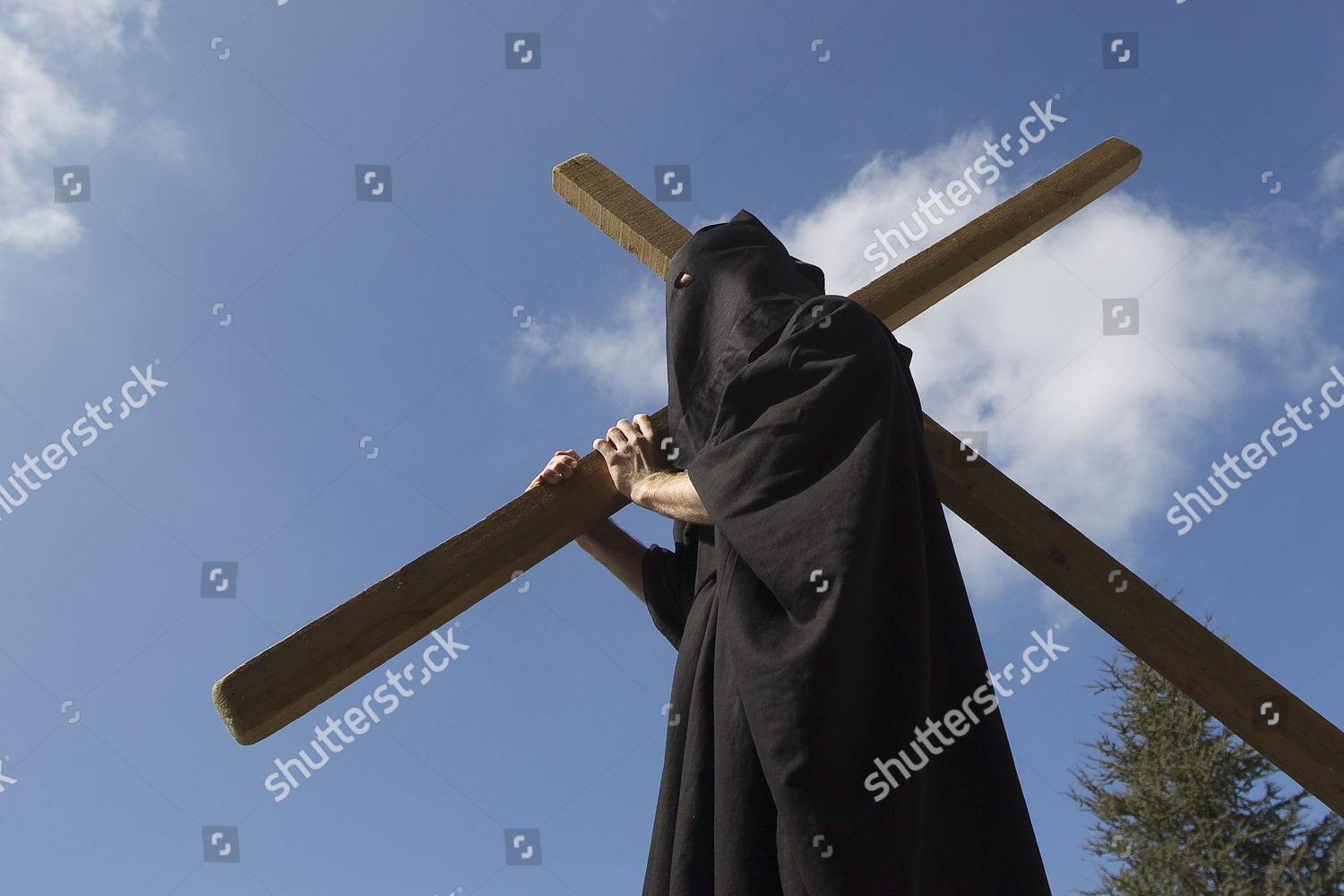 Cross Bearer Walk Procession After Good Editorial Stock Photo - Stock ...