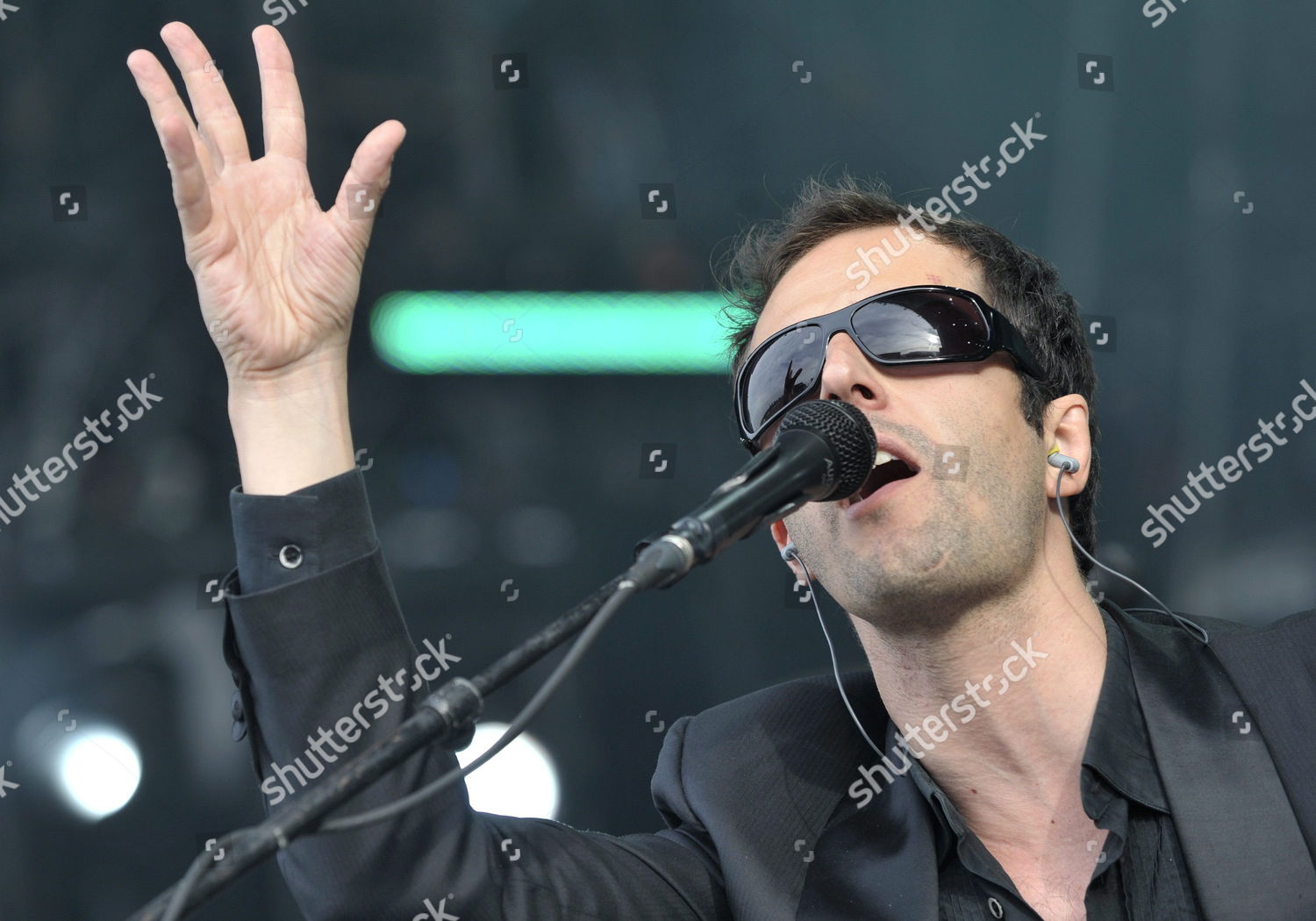 Belgian Singer John Stargasm Ghinzu Performs Editorial Stock Photo ...