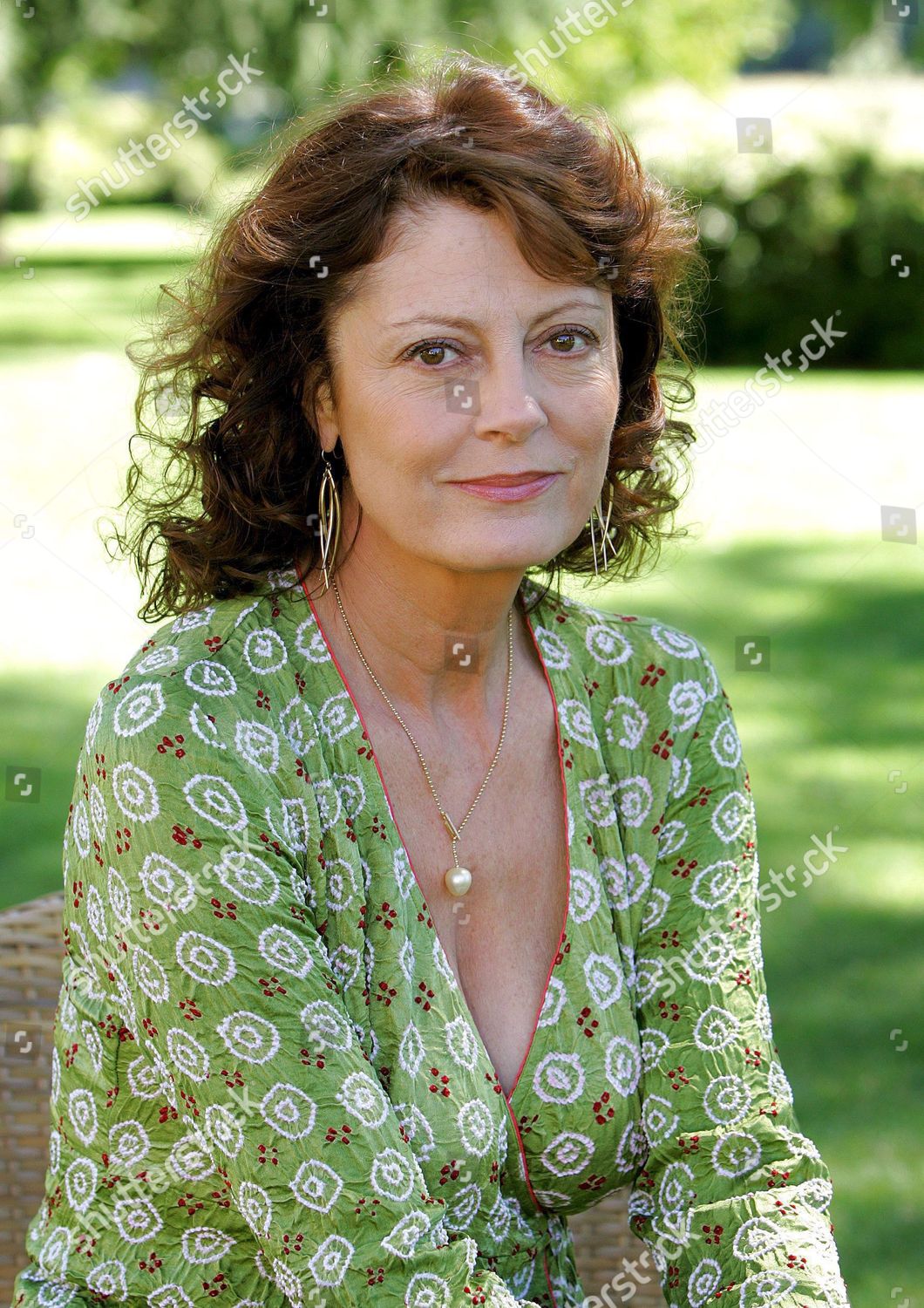 Us Actress Susan Sarandon Poses During Editorial Stock Photo - Stock ...