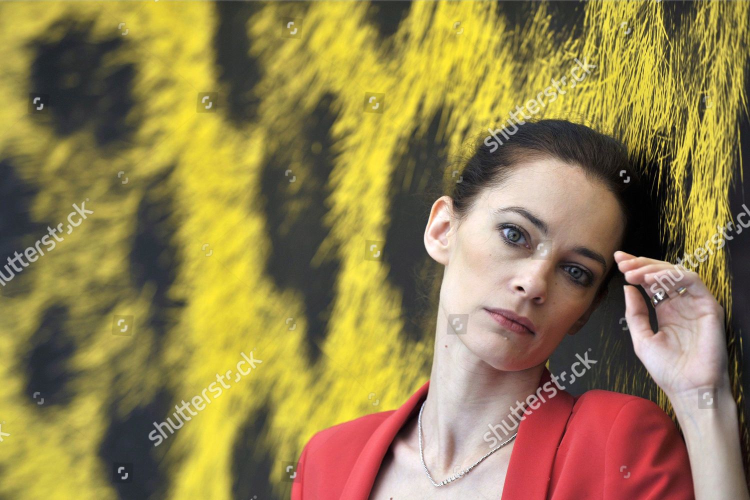 Argentine Actress Umbra Colombo Poses During Editorial Stock Photo ...
