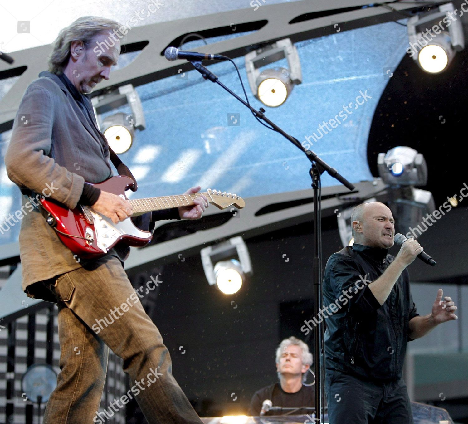 British Band Genesis Mike Rutherford L Editorial Stock Photo - Stock ...
