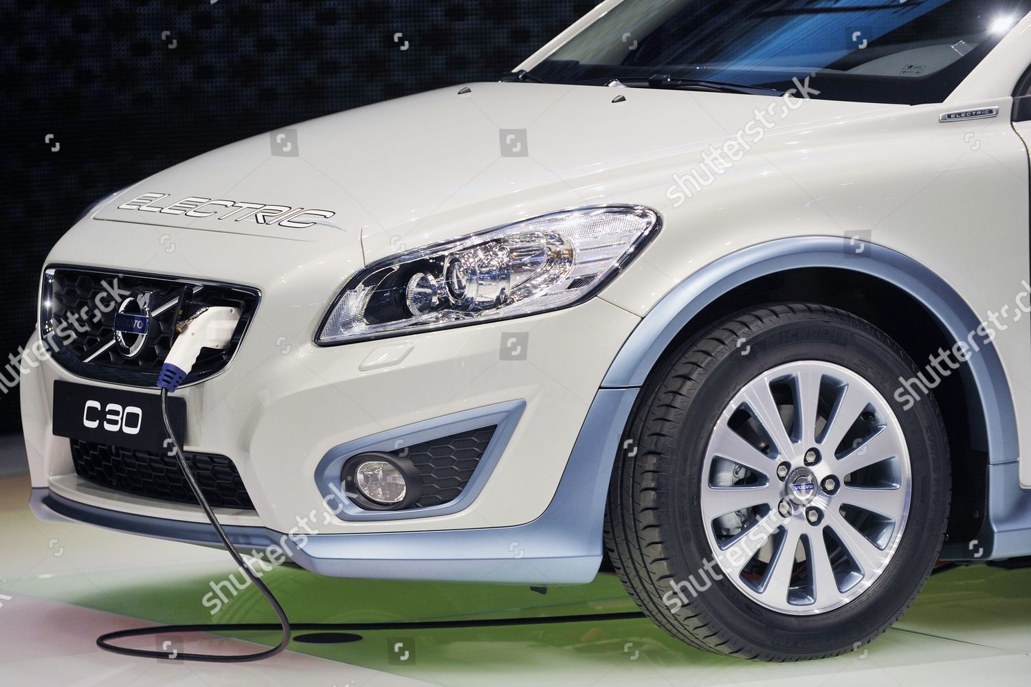 Recharge Socket New Volvo C30 Electric Editorial Stock Photo - Stock ...