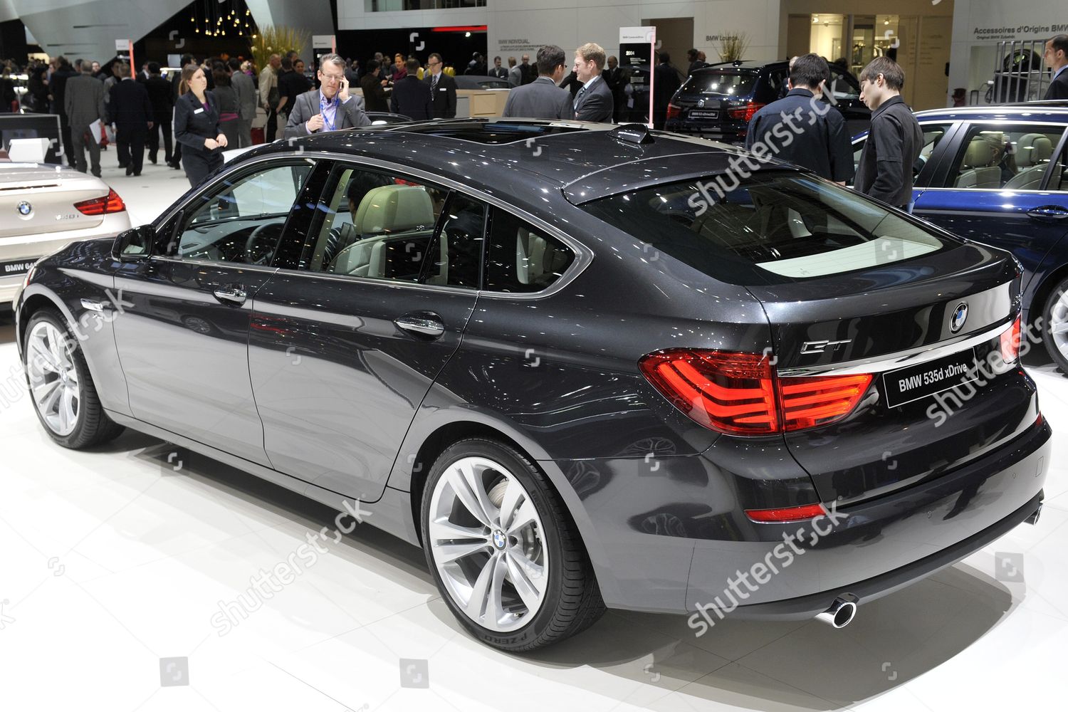 New Bmw 535d Xdrive Shown During Editorial Stock Photo - Stock Image ...