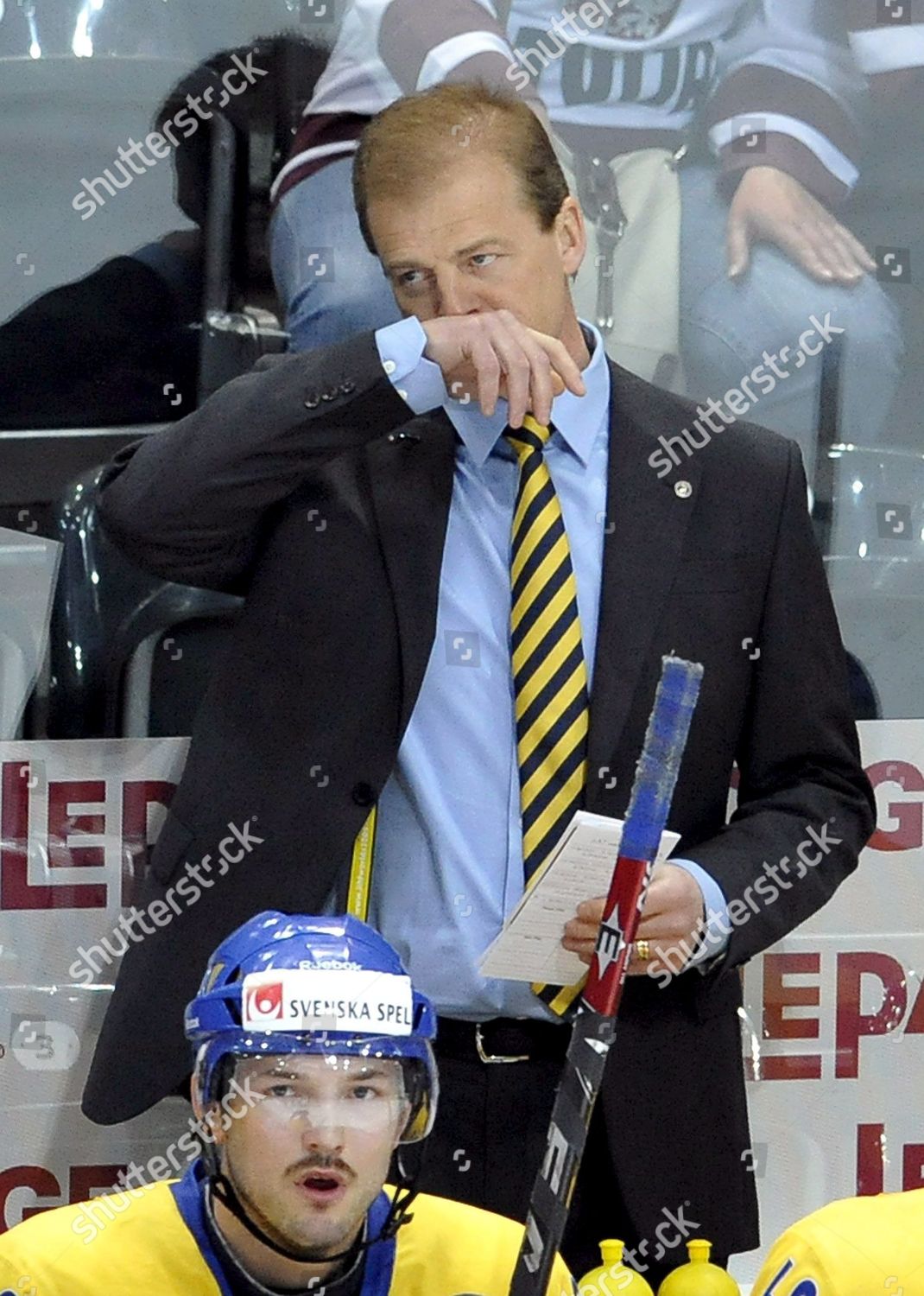Swedens Head Coach Bengt Ake Gustafsson Editorial Stock Photo - Stock ...