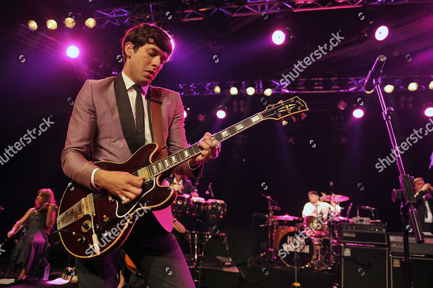 British Musician Producer Mark Ronson Performs Editorial Stock Photo ...