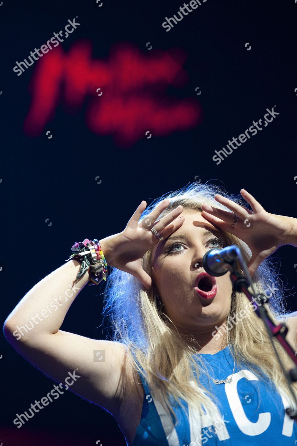 Scottish Singer Carly Connor Performs On Editorial Stock Photo - Stock ...
