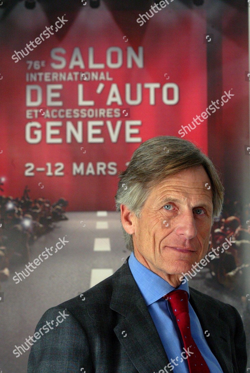 Luc Argand President Genevas International Motor Editorial Stock Photo ...