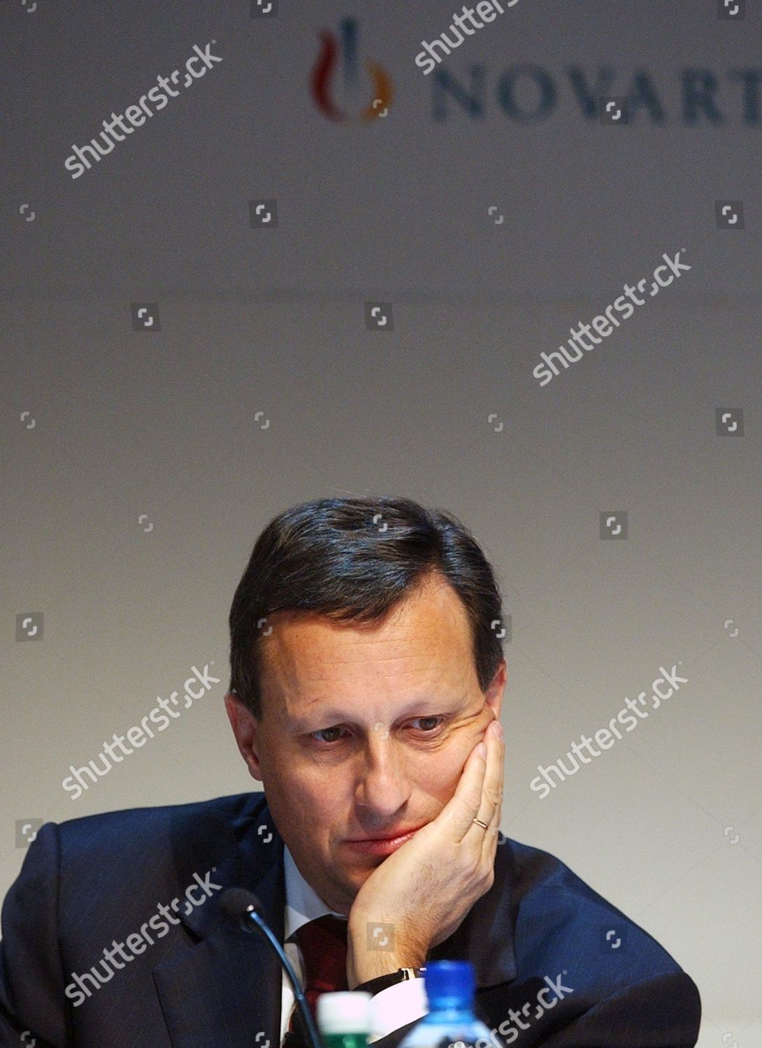Novartis Ceo Chairman Daniel Vasella During Editorial Stock Photo ...