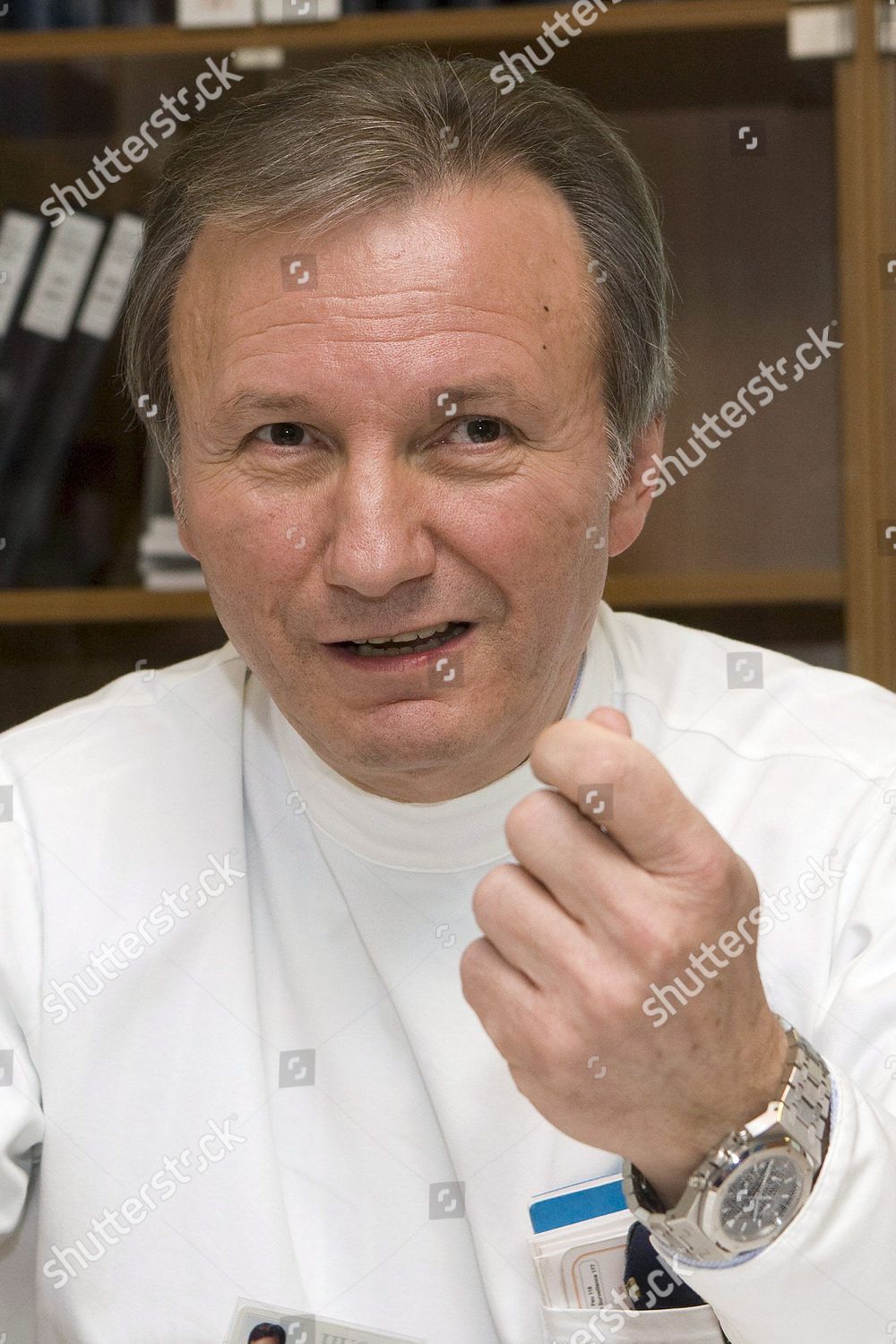 Swiss Professor Phillipe Morel Head Visceral Editorial Stock Photo ...