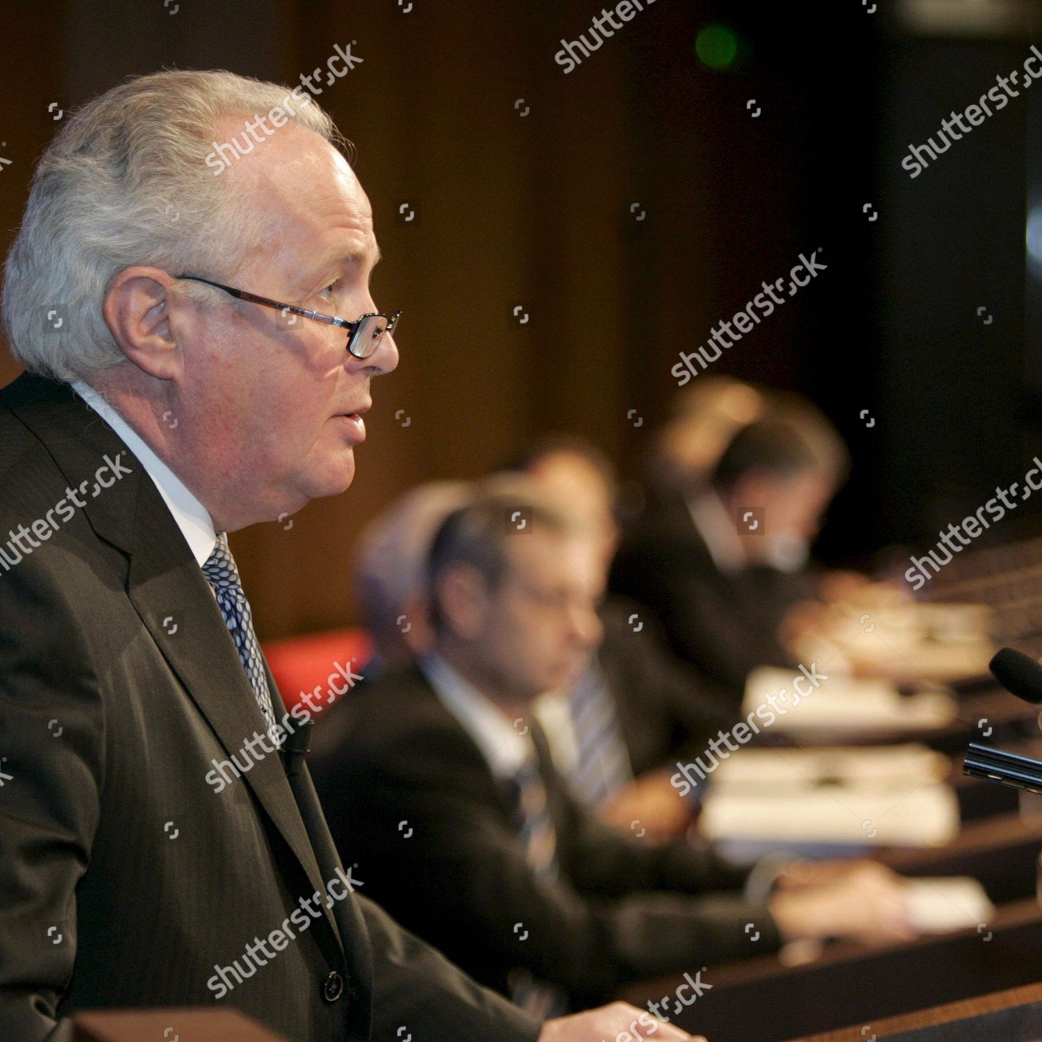 Franz B Humer Chairman Board Ceo Editorial Stock Photo - Stock Image ...