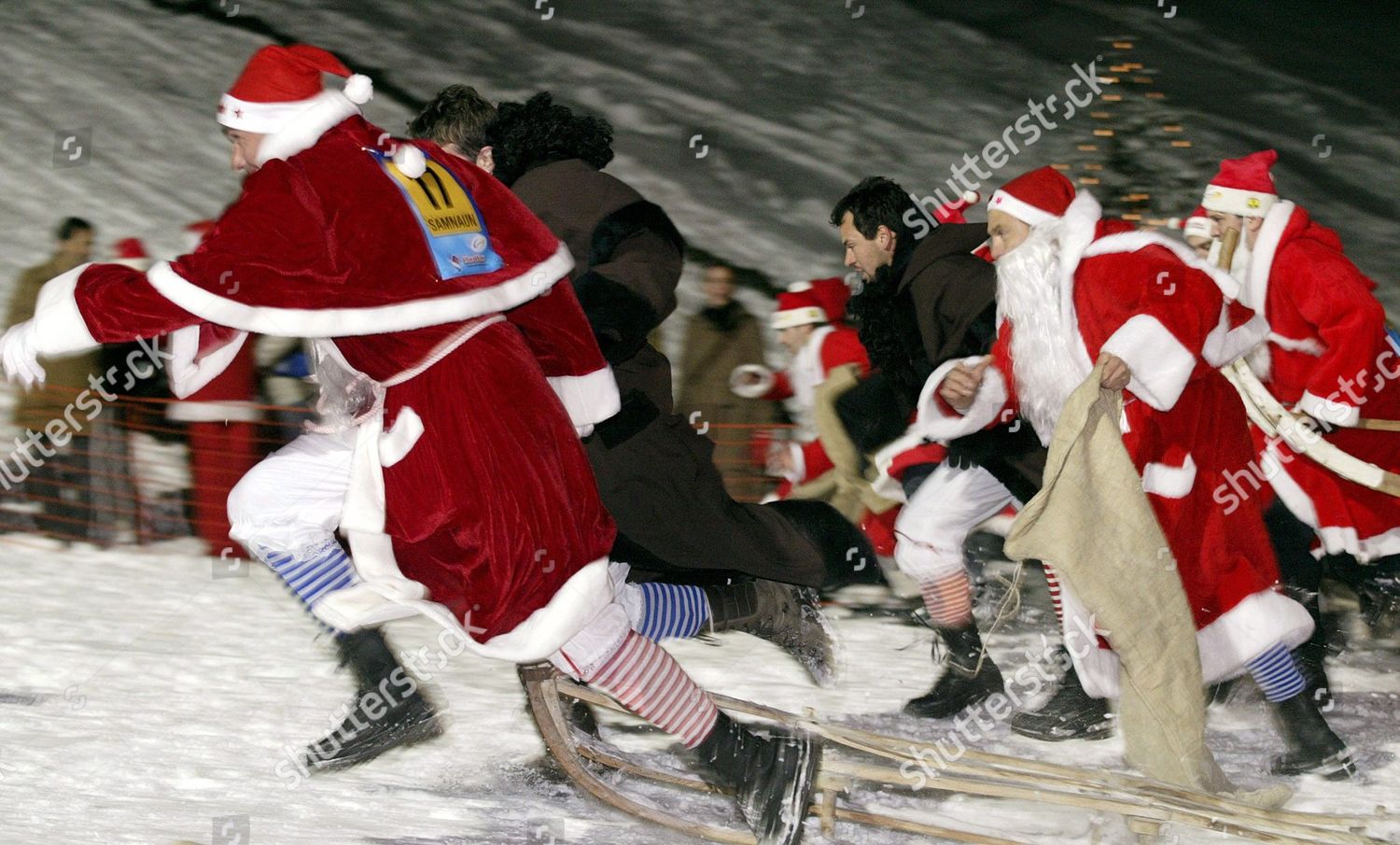 Finalists Third Santa Claus World Championship Editorial Stock Photo ...