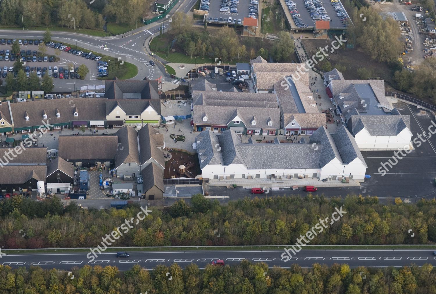 Aerial View New Section Bicester Village Editorial Stock Photo - Stock ...