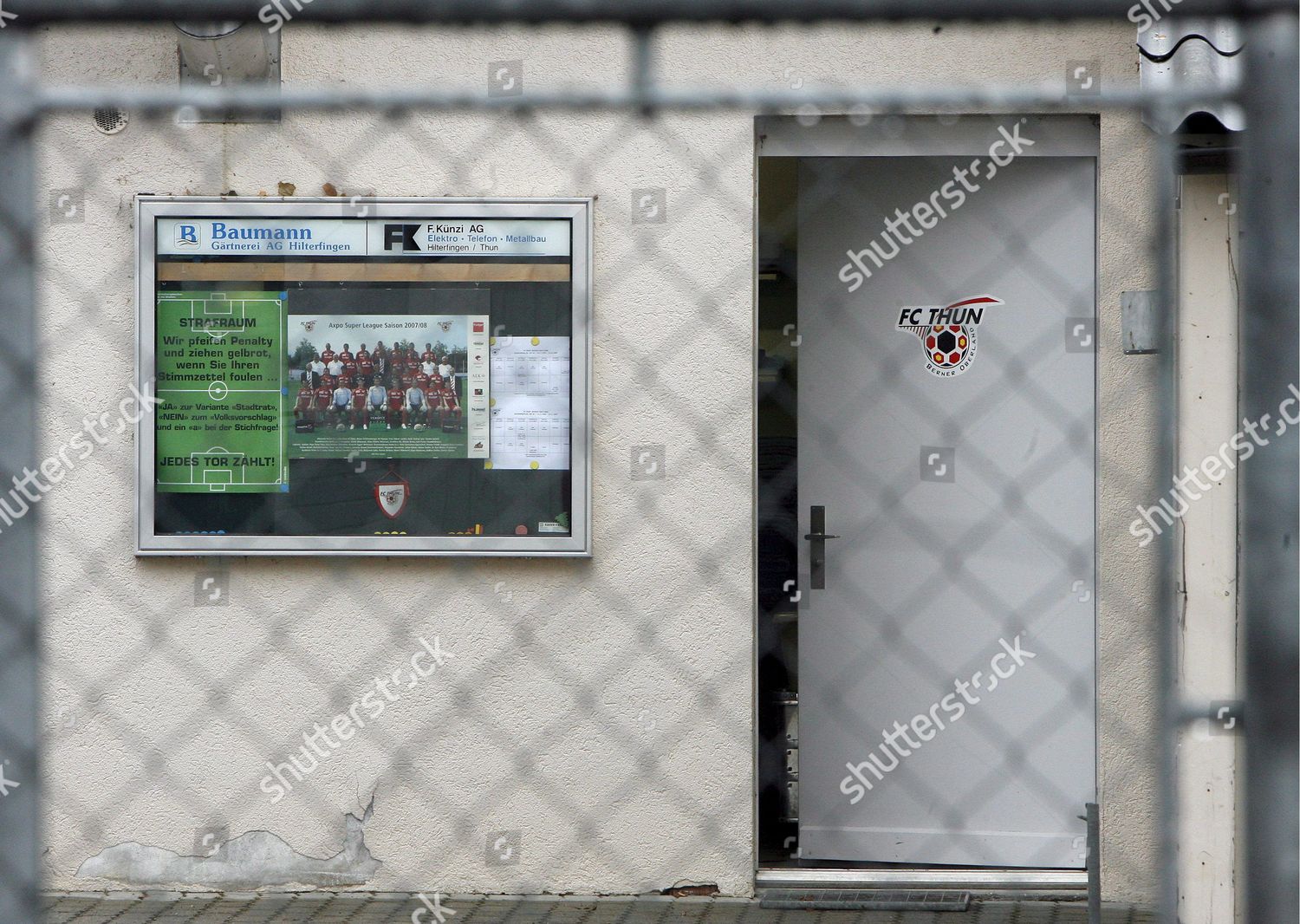 Open Door Fc Thun Logo Pictured Editorial Stock Photo - Stock Image ...