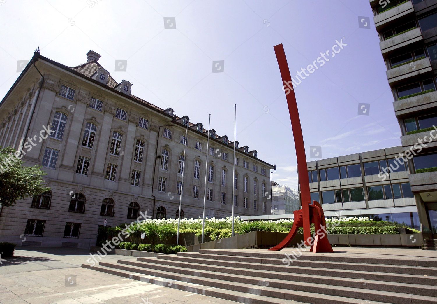 Headquarters Swiss Reinsurance Company Swiss Mythenquai Editorial Stock ...