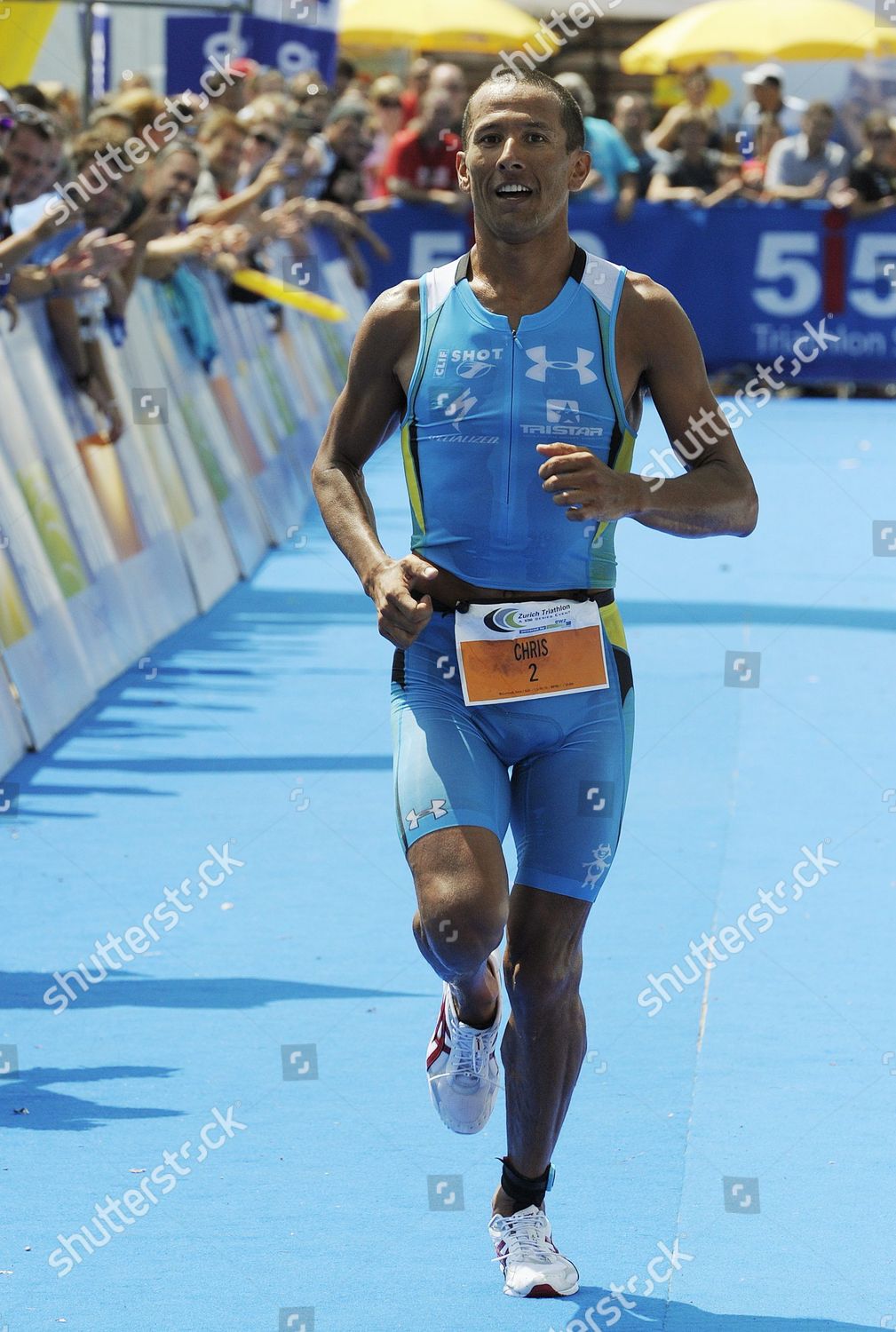Chris Mccormack Australia Advances Finish Line Editorial Stock Photo ...