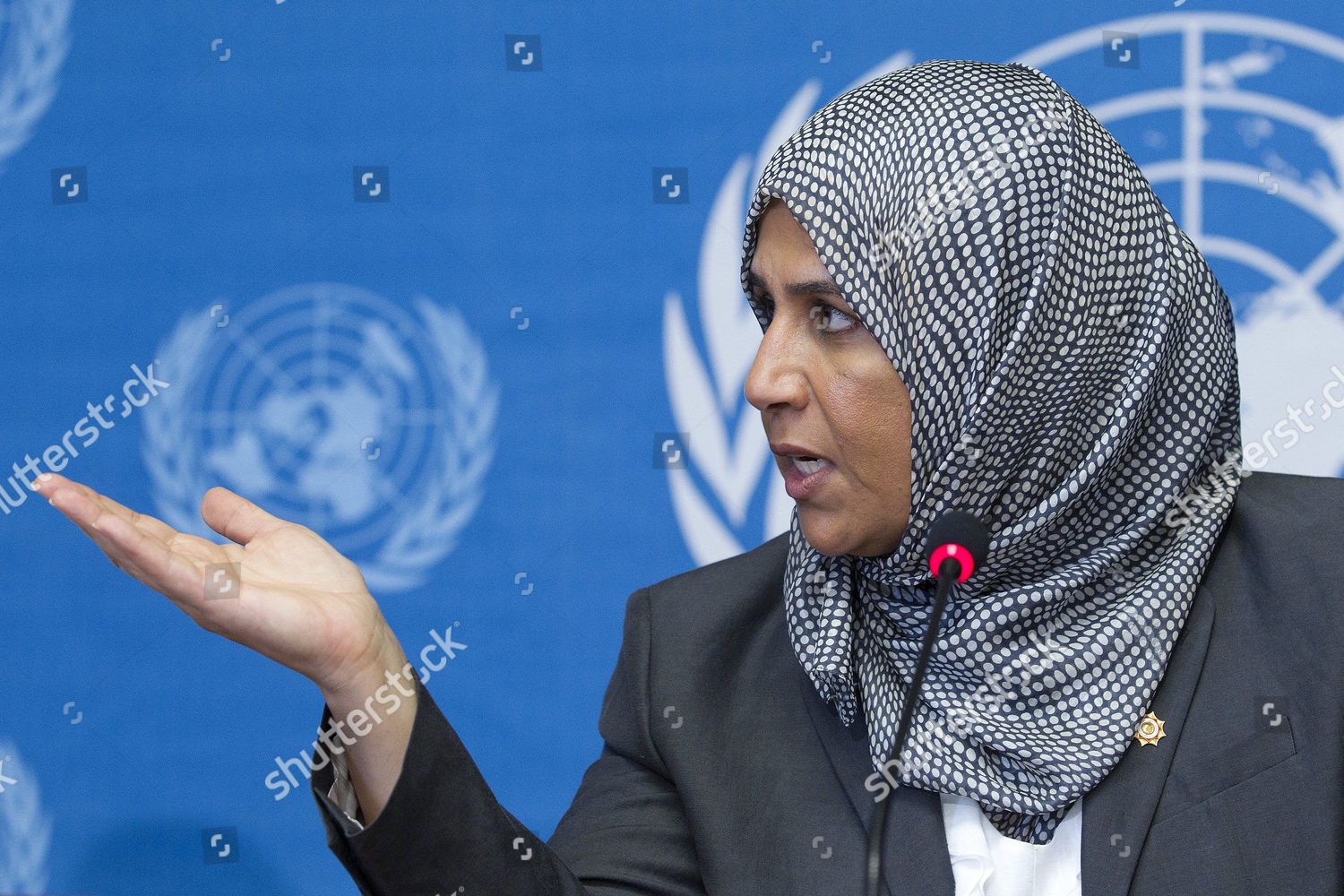 Fatima Al Balooshi Minister Social Development Editorial Stock Photo ...