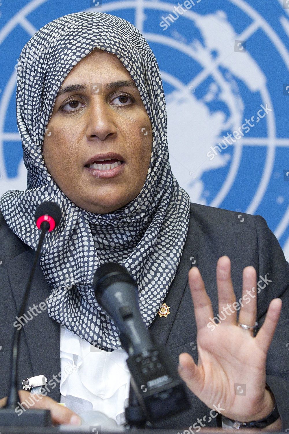 Fatima Al Balooshi Minister Social Development Editorial Stock Photo ...