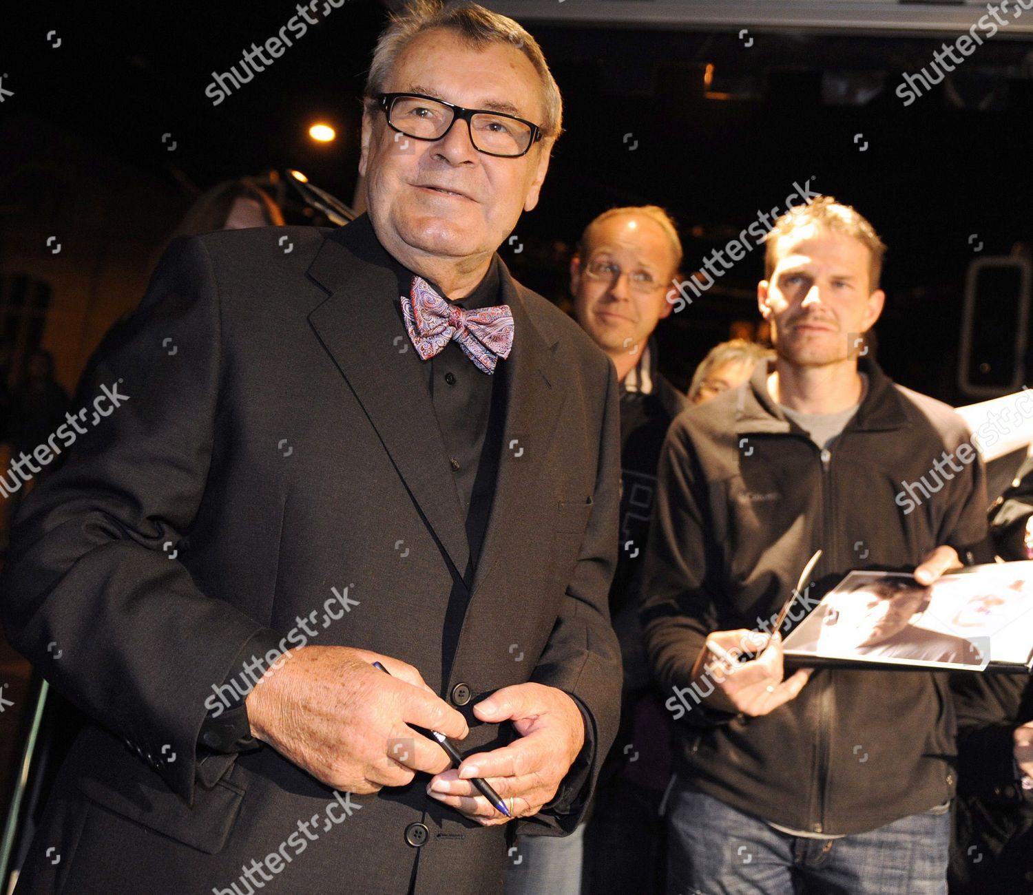 Czech Film Director Milos Forman Arrives Editorial Stock Photo - Stock ...