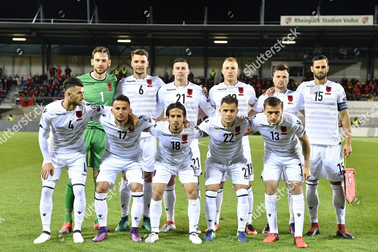 Starting Squad Albania Poses Team Picture Editorial Stock Photo - Stock ...