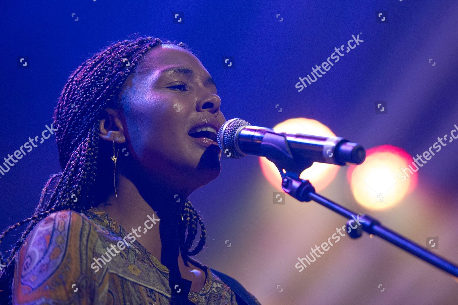 Nigeriangerman Singer Ayo Performs On Main Editorial Stock Photo ...