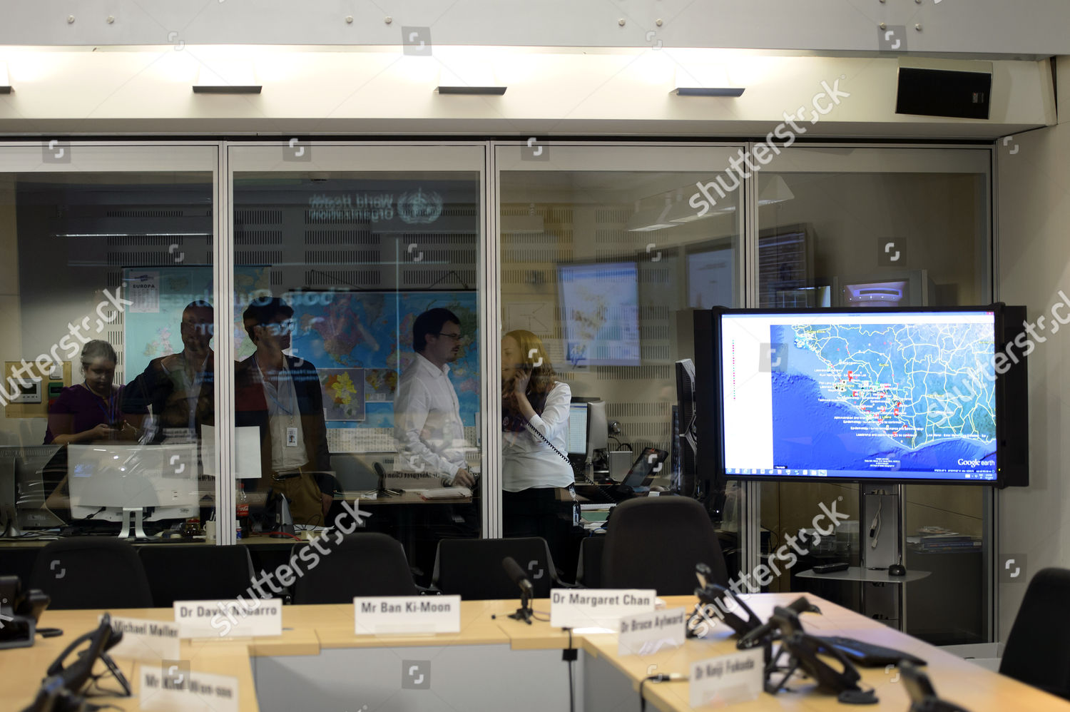 World Health Organization Who Members Discuss Editorial Stock Photo ...