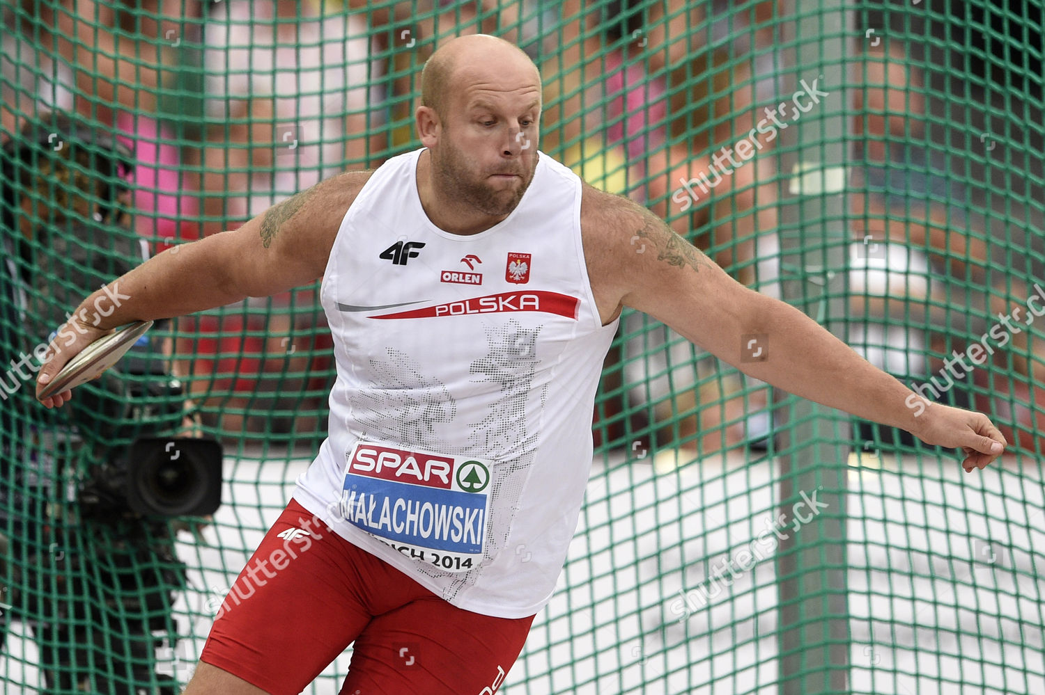 Piotr Malachowski Poland Competes Mens Discus Editorial Stock Photo ...
