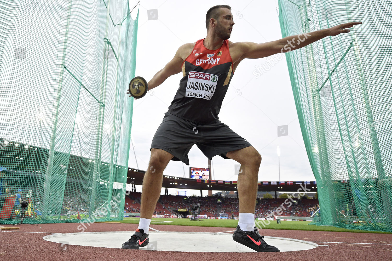 Daniel Jasinski Germany Competes Mens Discus Editorial Stock Photo ...
