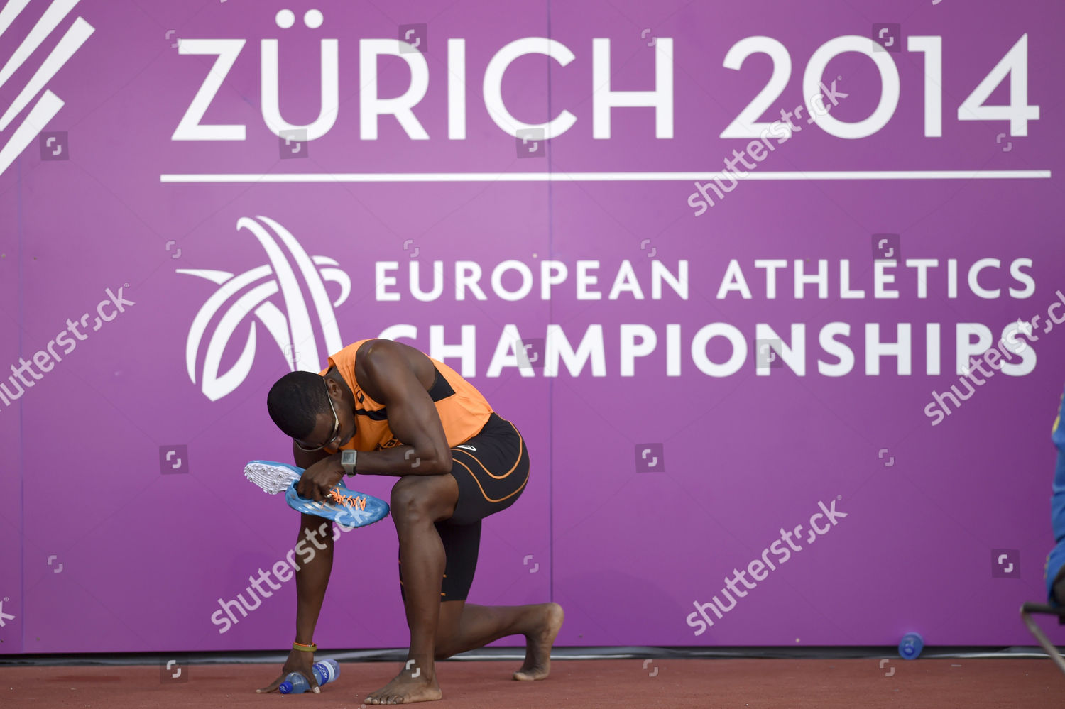 Netherlands Obed Martis Reacts After Mens Editorial Stock Photo - Stock ...