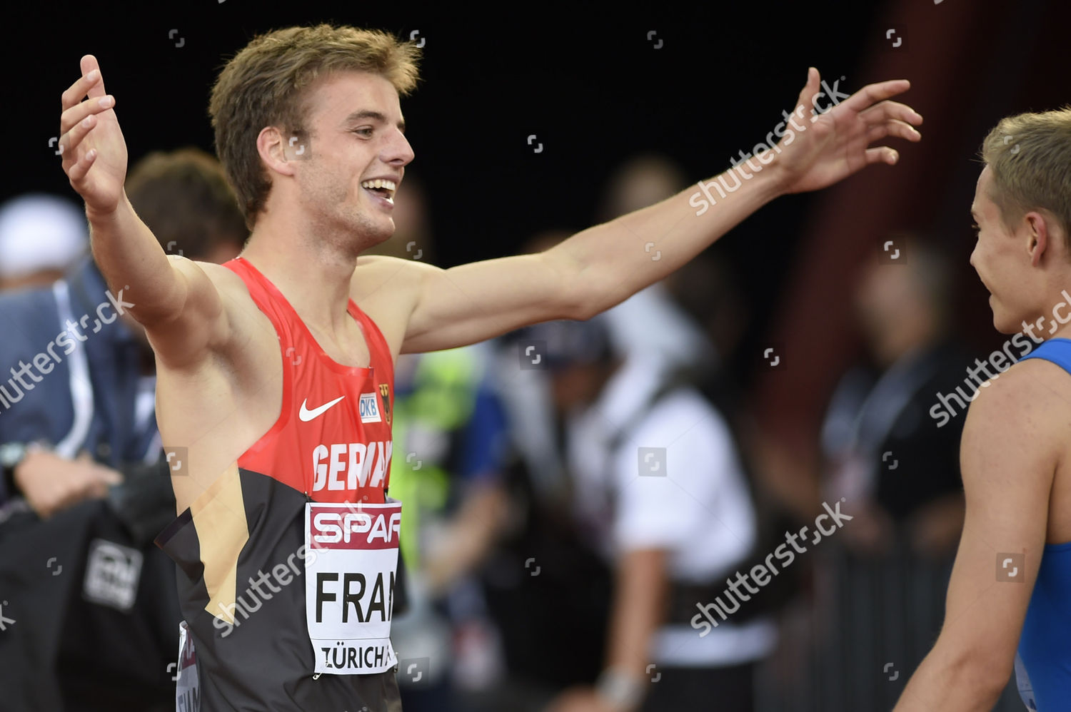 Felix Franz Germany Reacts After Mens Editorial Stock Photo - Stock ...