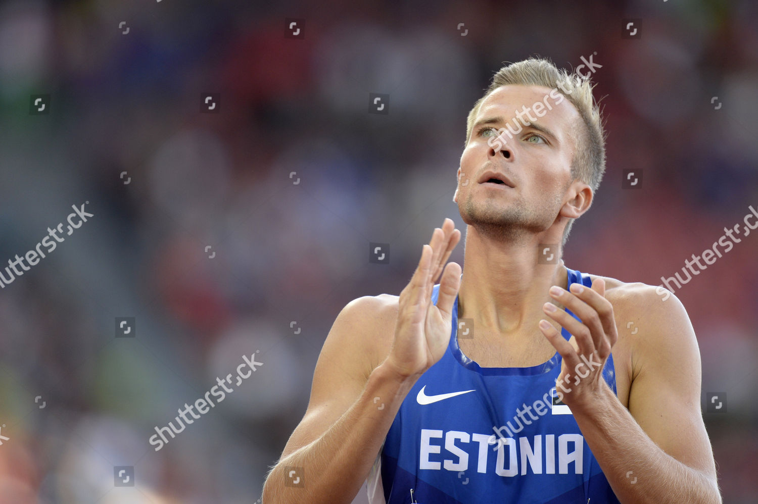 Rasmus Maegi Estonia Reacts After Mens Editorial Stock Photo - Stock ...