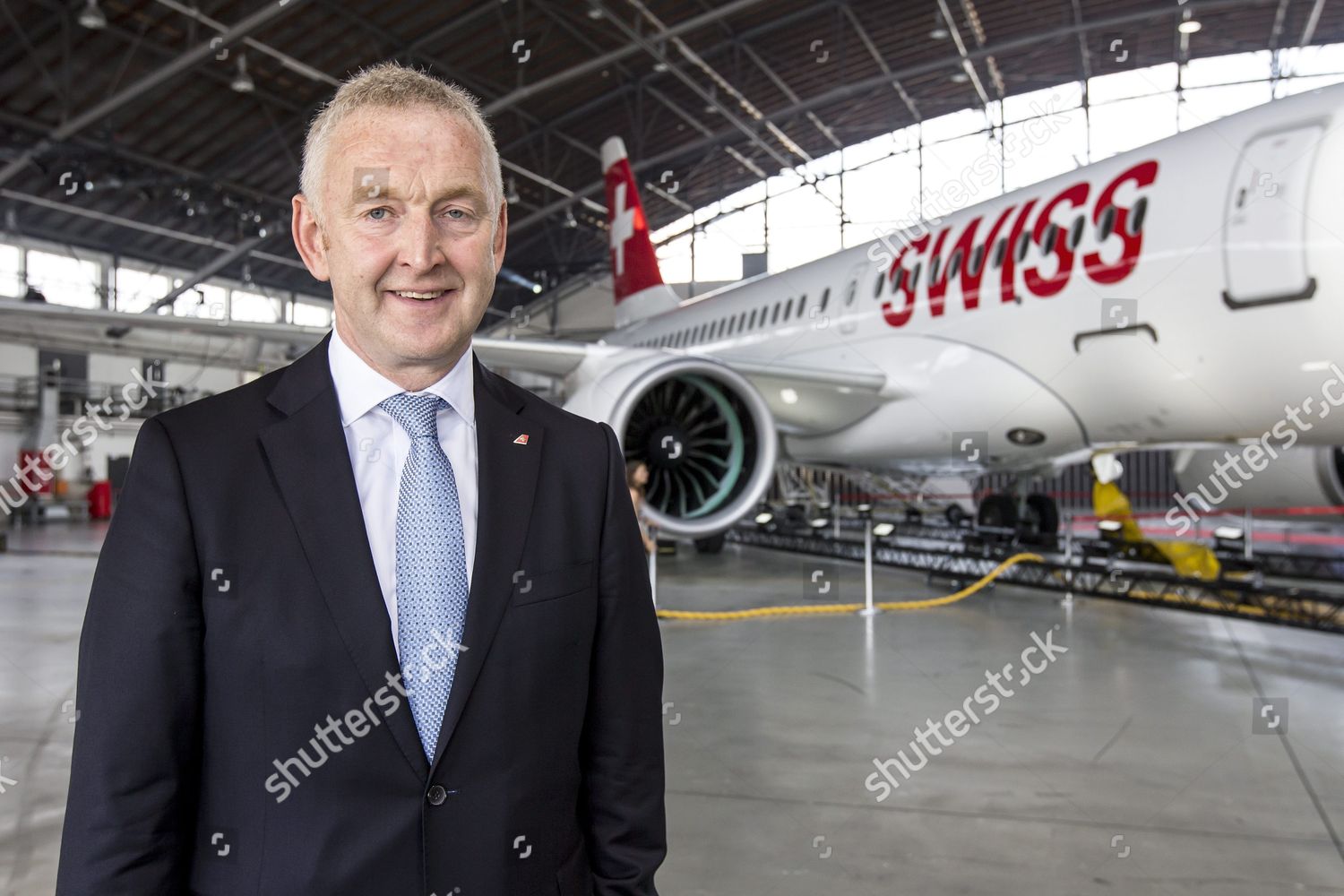 Swiss Ceo Thomas Kluehr Poses Front Editorial Stock Photo - Stock Image ...