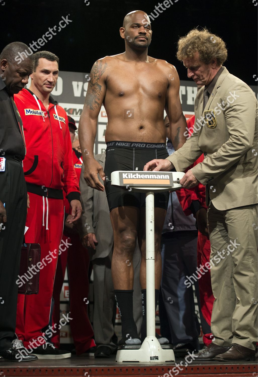 Heavyweight Boxer Tony Thompson Us Looks Editorial Stock Photo - Stock ...