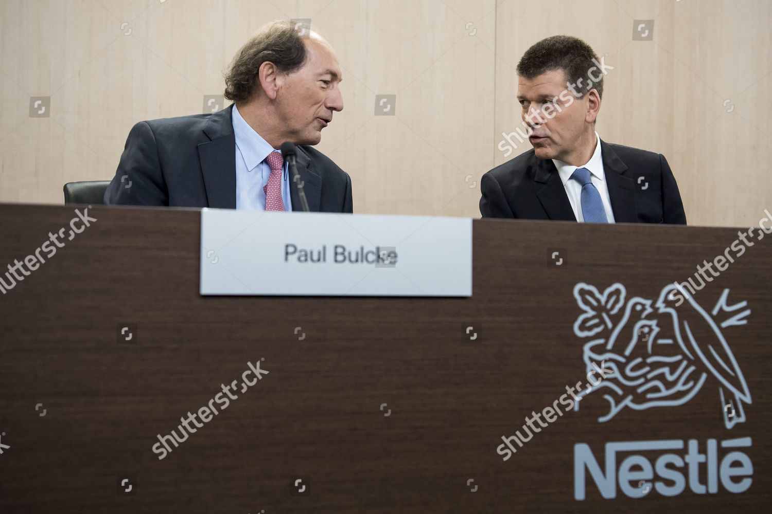 Nestle Chief Executive Officer Paul Bulcke Editorial Stock Photo ...