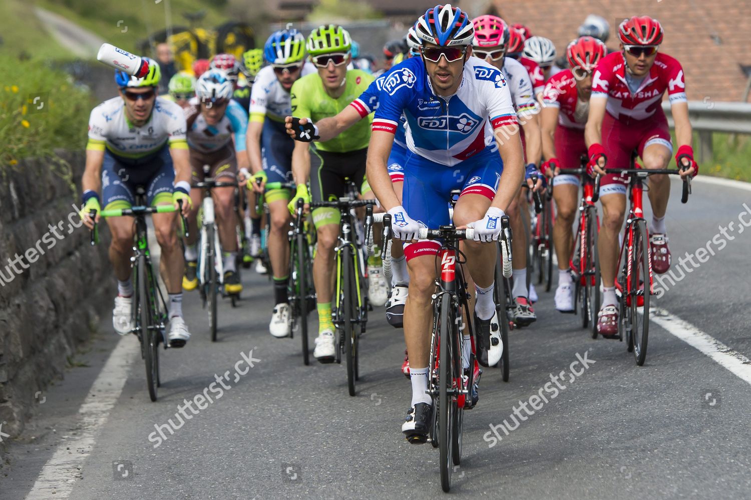 Swiss Cyclist Steve Morabito C Team Editorial Stock Photo - Stock Image ...