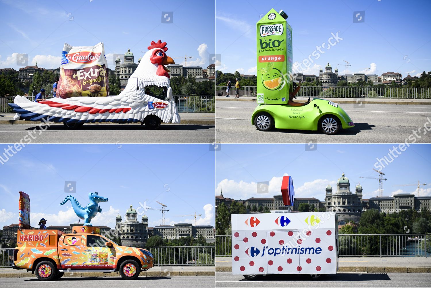 Picture Combo Shows Promotion Cars Driven Editorial Stock Photo - Stock ...