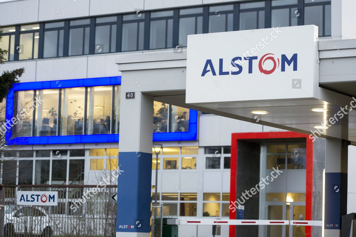 Exterior View On Alstom Offices Birr Editorial Stock Photo - Stock ...