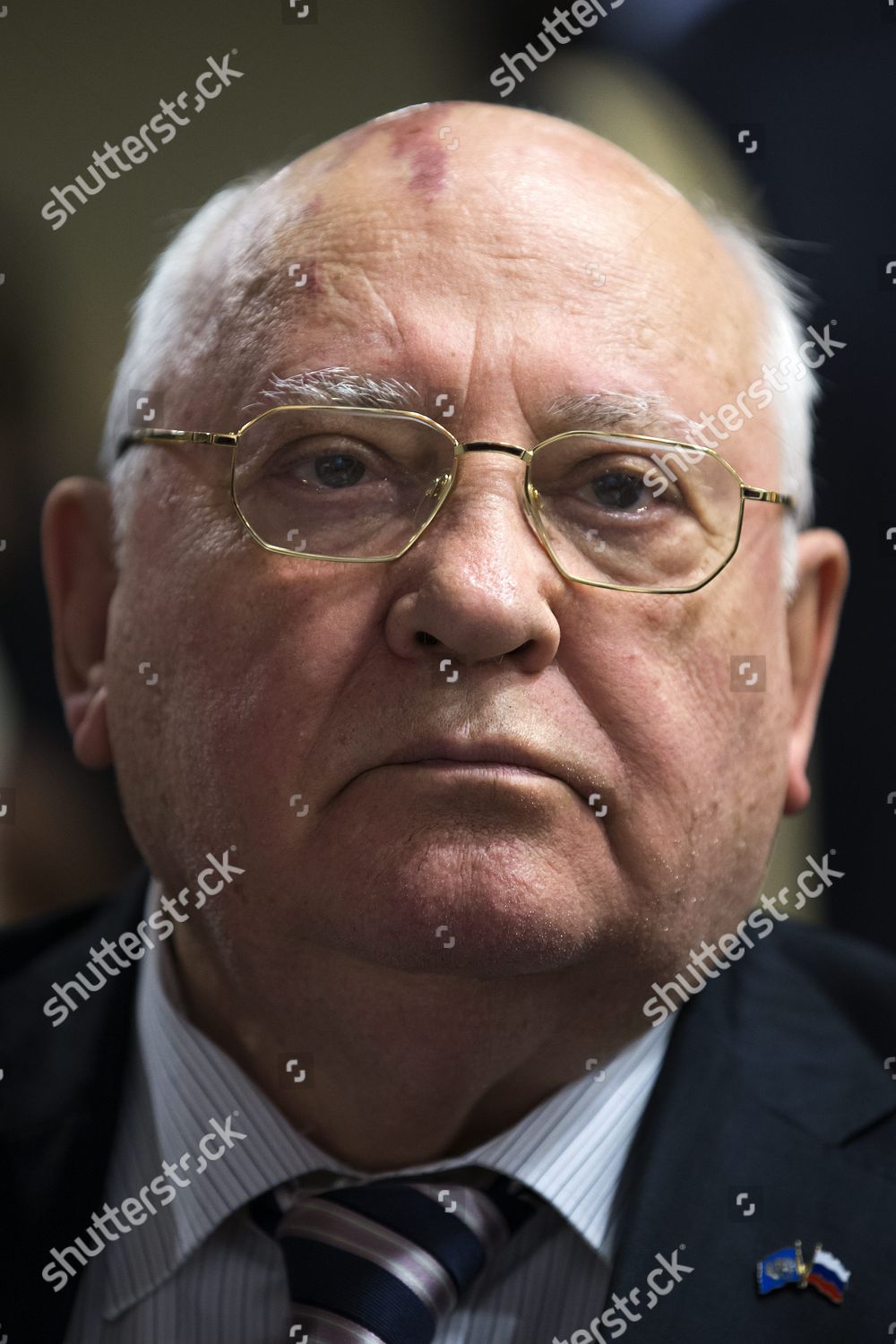 Former President Soviet Union Founder Green Editorial Stock Photo ...