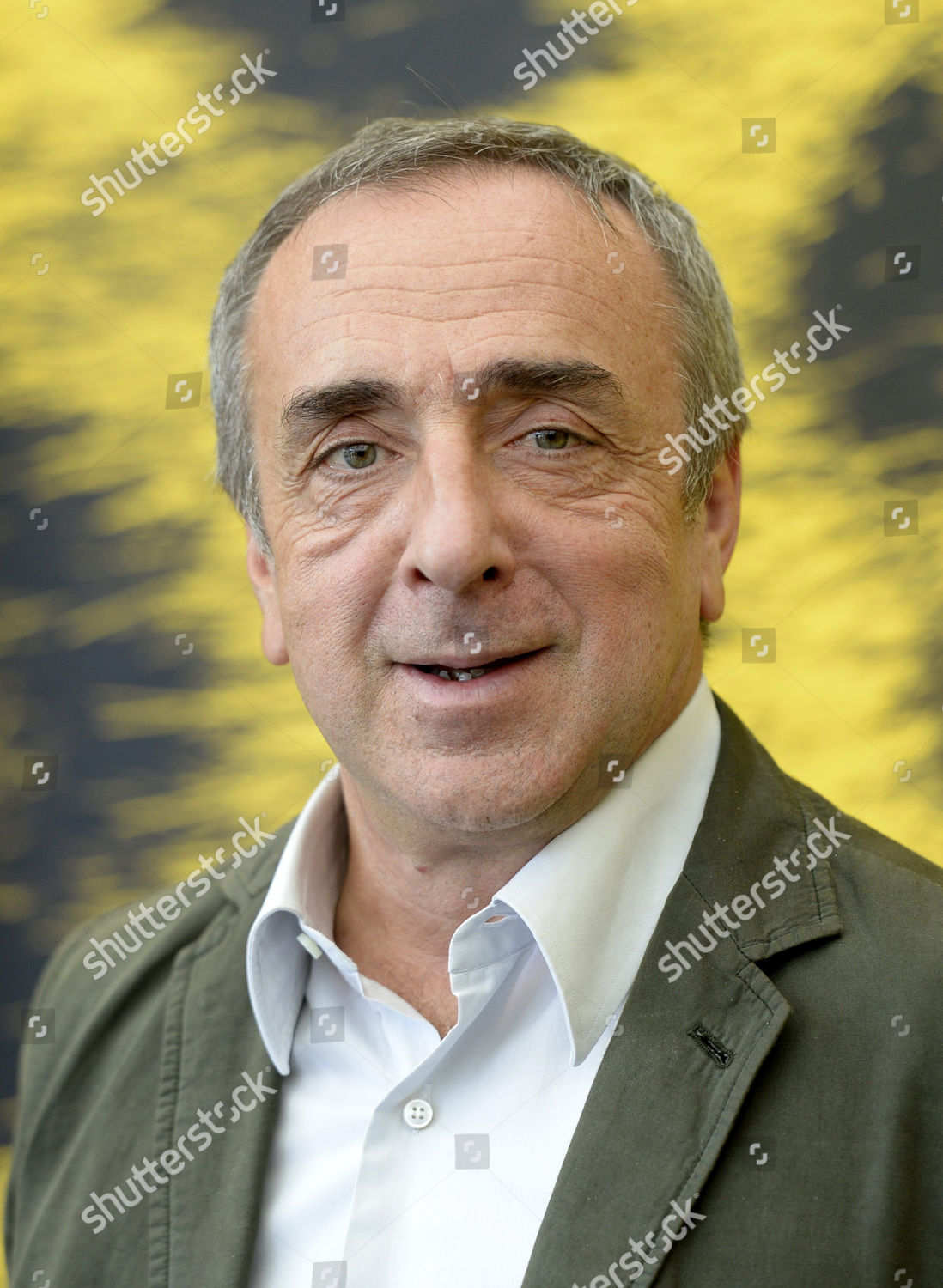 Italian Actor Silvio Orlando Poses During Editorial Stock Photo - Stock ...
