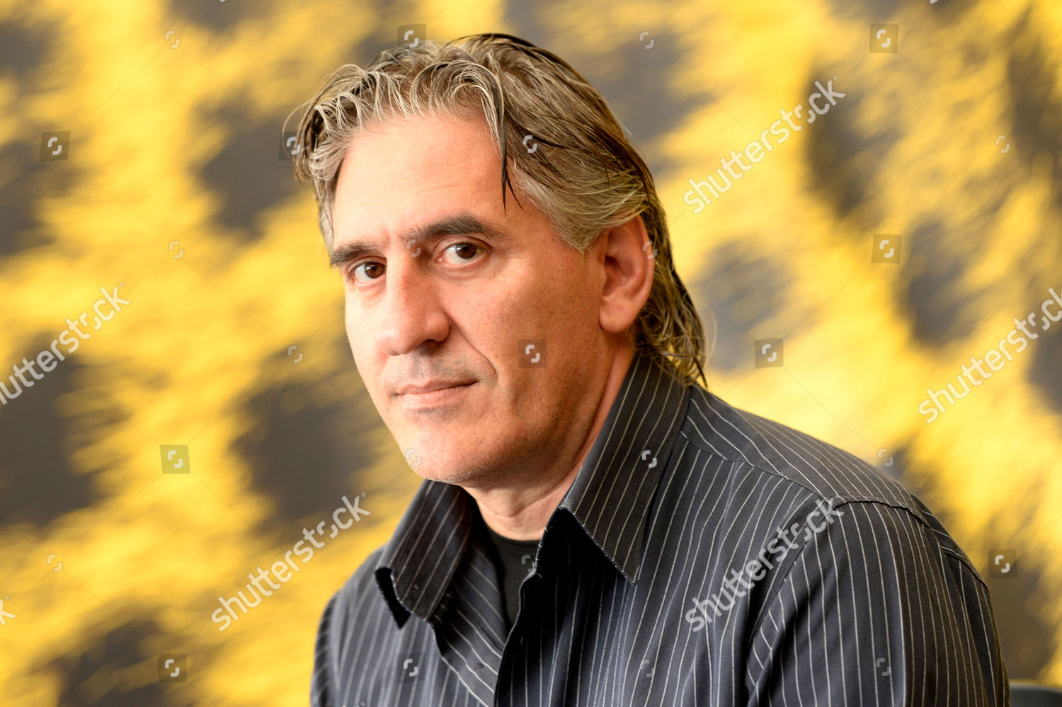 Italian Actor Alessandro Gazale Poses During Editorial Stock Photo ...
