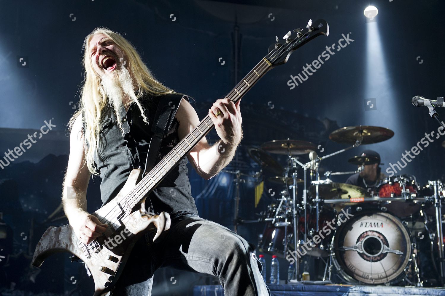 Bassist Marko Hietala Finnish Band Nightwish Editorial Stock Photo ...