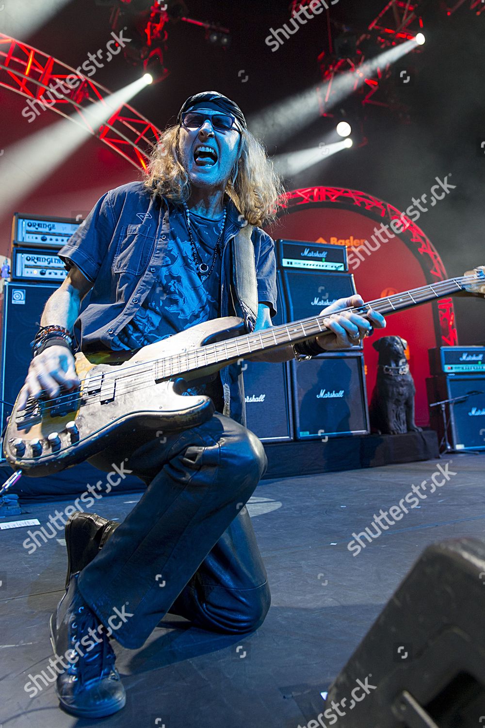 Member Swiss Rock Band Krokus Christoph Editorial Stock Photo - Stock ...