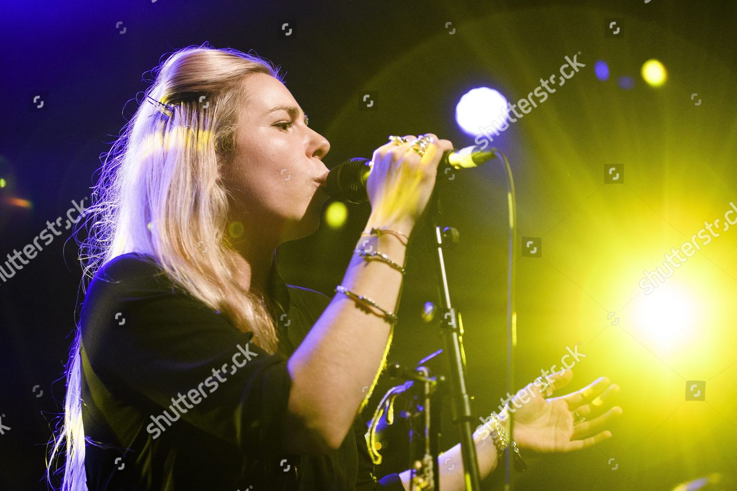 Lotti Benardout British Musical Trio Haelos Editorial Stock Photo ...